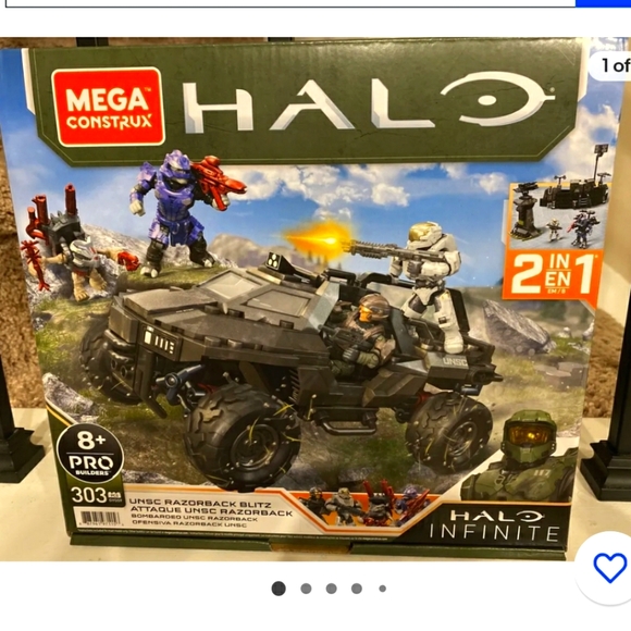 mega construx | Toys | Mega Construx Halo Infinite Razorback Blitz ...